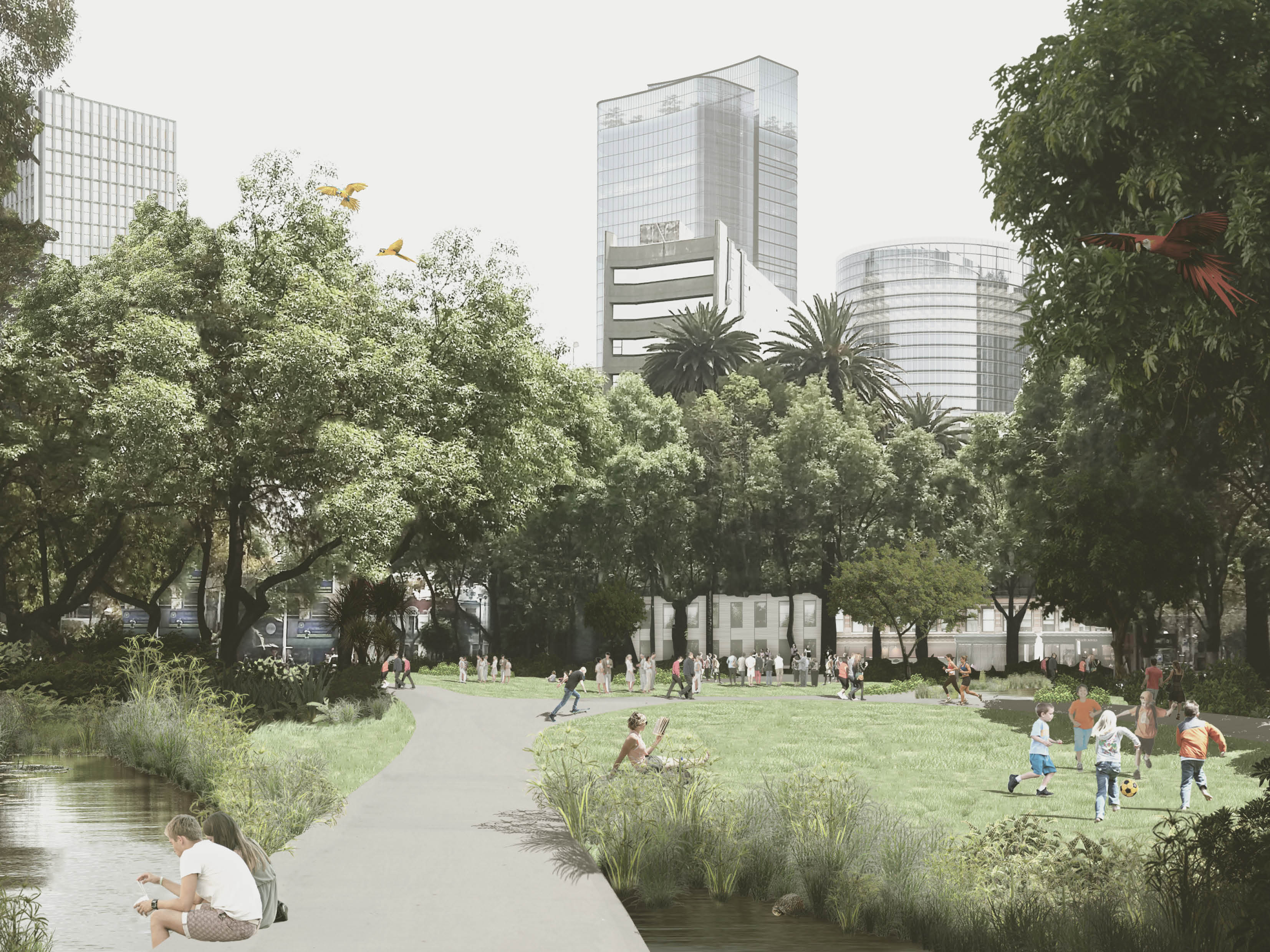 Urban lab Mexico City - OTO landscape architecture